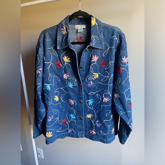 new directions | Jackets & Coats | Vintage New Directions Floral ...